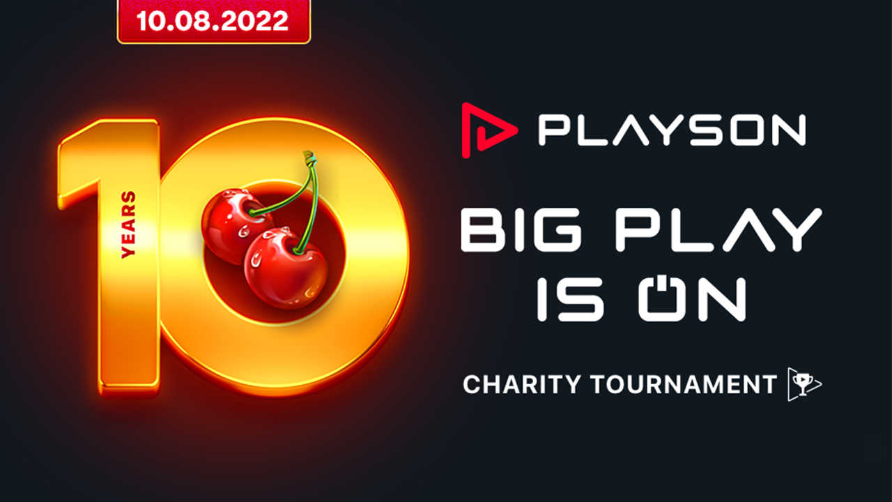 Playson celebrates 10th anniversary with charity tournament - Casino ...